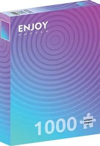 ENJOY Puzzle Kruhový gradient 3, / 1000 dílků / od 14 let