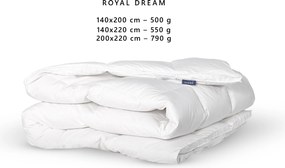 Péřová přikrývka ROYAL DREAM Velikost: 220 x 200