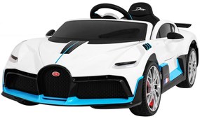 Dětské elektrické auto Bugatti Divo Bílé