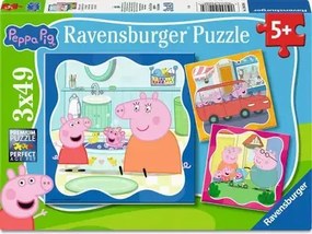 Ravensburger 120042884 Prasátko Peppa 3x49 dílků / věk od: 5 let / ver