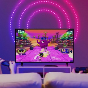 Twinkly Dots LED řetěz RGB, černá, IP44, 10m