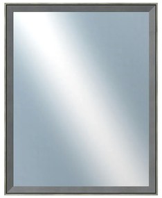 DANTIK - Zarámované zrcadlo - rozměr s rámem cca 40x50 cm z lišty Inclinata colori šedá (3133)