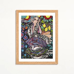 Yulia Novikova | Návyky Rám: Černý, Velikost: 60 x 40 cm