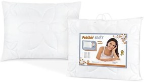 Polštář bellatex polštář květ - 70 x 80 cm (výplň 800g) - bílá