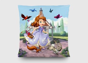 Dekorativní polštářek Sofie První, Disney | 40 x 40 cm | DCND 3128