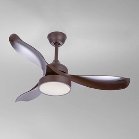 Stropní ventilátor 03610, dálkové ovládání, hnědá