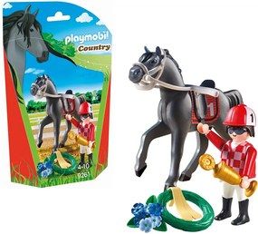 Playmobil 9261 Žokej s koněm