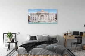 akrylový obraz Katedrála Rome Fountain 125x50 cm