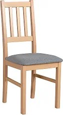 Nábytkáři ORFA BOSANOVA 4 (BOSS 4) jídelní židle dub sonoma/látka č.10 šedá režná- kolekce &quot;DRE&quot; (K150-Z)