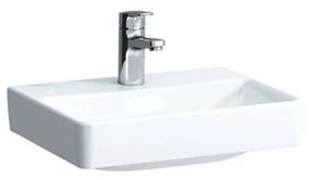 Laufen Pro S - Umývátko, 45x34 cm, 1 otvor pro baterii, bez přepadu, bílá H8169610001561