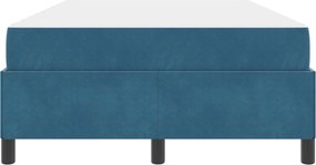Rám postele Tmavě modrá 120 x 200 cm textil 3399058