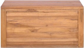Nástěnná koupelnová skříňka 60x45x30 cm masivní teakové dřevo 320437