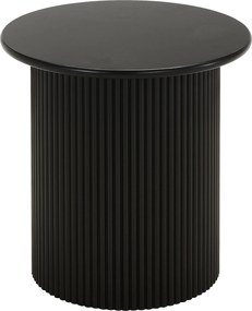 XXXLutz ODKLÁDACÍ STOLEK, černá, kompozitní dřevo, 40/40/41 cm Xora - Online Only konferenční stolky - 008443019001