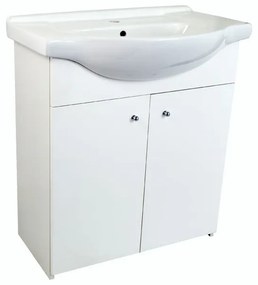BPS-koupelny Koupelnová skříňka s keramickým umyvadlem Monika W 75