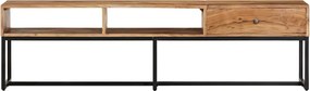 TV skříňka 160 x 30 x 45 cm masivní akáciové dřevo 337991