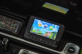 LEAN CARS Elektrické autíčko Mercedes G63 XXL zelené 4x4 24V