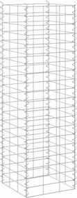 Gabionové vyvýšené záhony 3 ks 30 x 30 x 100 cm železo 151249