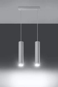 Lustr SOLLUX Lagos 2 GU10 2x40W bez zdroje SL.0324 bílá