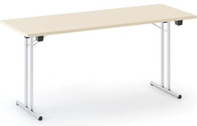 Skládací konferenční stůl FOLDING, 160x80 cm, buk