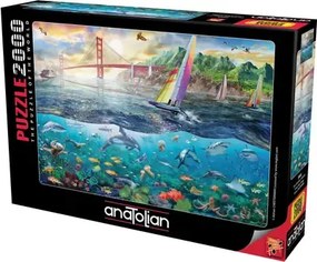 ANATOLIAN Puzzle Most u San Franciska / 2000 dílků / od 12 let