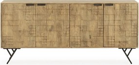 Komoda z mangového dřeva v přírodní barvě 175x78x40 cm Priya – MOME