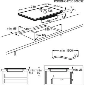 AEG IPE84531FB Indukční varná deska