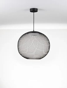 LED černá designová svítilna Kinetic 154