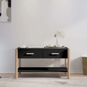 vidaXL Konferenční stolek 82x48x45 cm kompozitní dřevo [345664] Barva: Černá