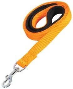 Zolux S.A.S. Vodítko pes SOFT NYLON oranžové 25mm/1m Zolux