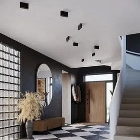 Stropní LED svítidlo SOLLUX SOLE černé 11W SL.1212