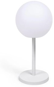 Nabíjecí stolní lampa mimoza 64 cm bílá MUZZA