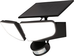Livarno® Venkovní solární LED reflektor (černá)