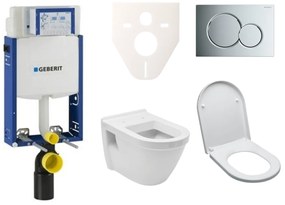 Cenově zvýhodněný závěsný WC set Geberit k zazdění + WC VitrA S50 SIKOGE2V2