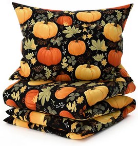 Povlečení z mikrovlákna ORANGE PUMPKINS barevné Rozměr povlečení: 70 x 90 cm | 140 x 200 cm