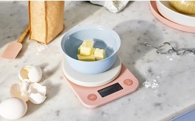 Černá plastová digitální kuchyňská váha Foodie – RIG-TIG