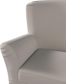 Potah na křeslo Tomelilla vysoké provedení, se záložkami barva béžová látka sametová