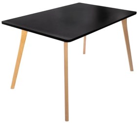 Jídelní stůl BENY 120x80 černý