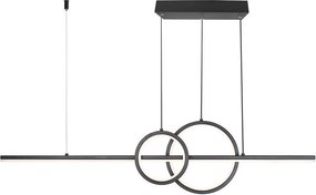 LED Solution Černé závěsné LED svítidlo designové 91,5cm 15W 6935