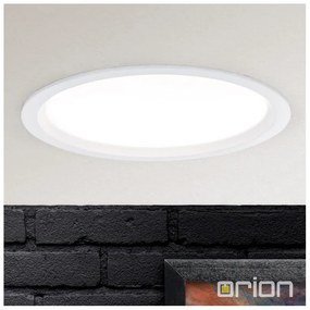 Orion Str10-488-weiß/EBL Stmívatelné vestavné LED svítidlo SPOCK 24W bílé