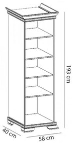 KORA a | vitrína KRW1 | 58 cm | andersen
