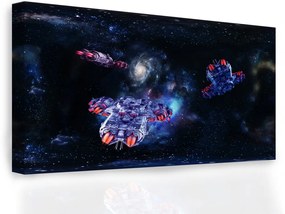 Malvis ® Obraz - Vesmírné koráby Velikost: 150x100 cm