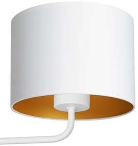 Nástěnná lampa ARDEN 1xE27/60W/230V bílá/zlatá