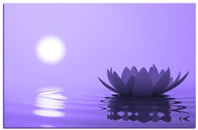 Obraz na plátně - Zen lotus 1167VA (100x70 cm)