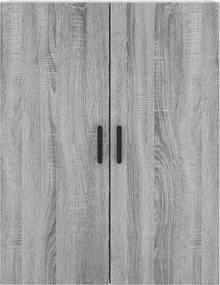Skříň highboard šedá sonoma 69,5 x 34 x 180 cm kompozitní dřevo 3195689