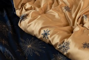 Matějovský povlečení Gold Christmas Flanel premium Rozměr: 140 x 220 cm, 70 x 90 cm