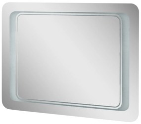 Kingsbath Duet 90x60 koupelnové zrcadlo s LED podsvícením