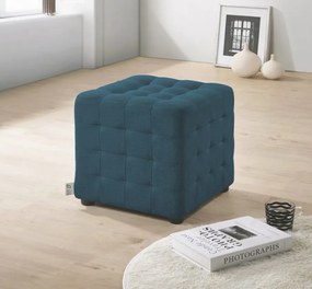 Casarredo - Komfort nábytek Taburet CUBIX II, látka modrá