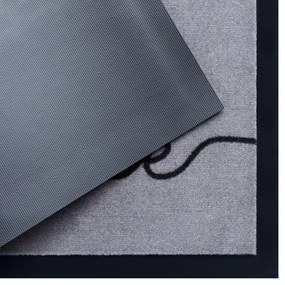 Hanse Home Collection koberce Protiskluzová rohožka Printy 104511 Grey/Black ROZMĚR: 40x60