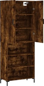 vidaXL Skříň highboard 69,5 x 34 x 180 cm kompozitní dřevo [3196070] Barva: šedá sonoma