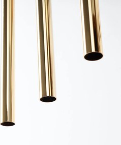 Sollux Lighting Závěsná lampa PASTELO 3L leštěné zlato